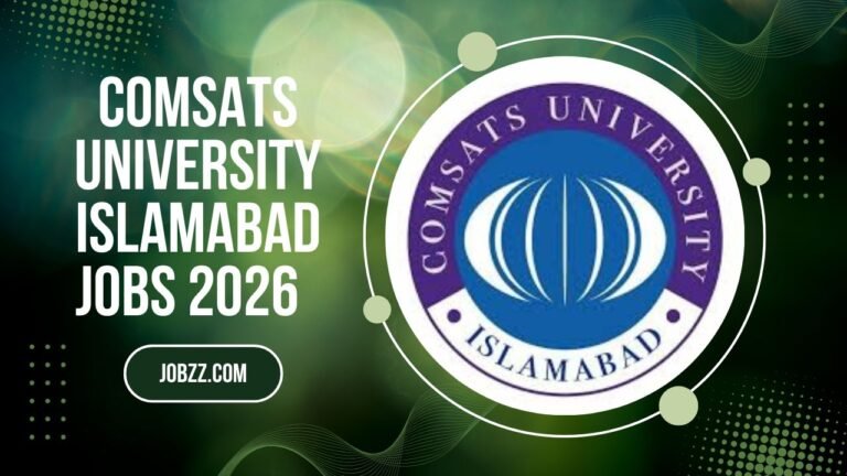 Join COMSATS University Islamabad Jobs 2026: Amazing